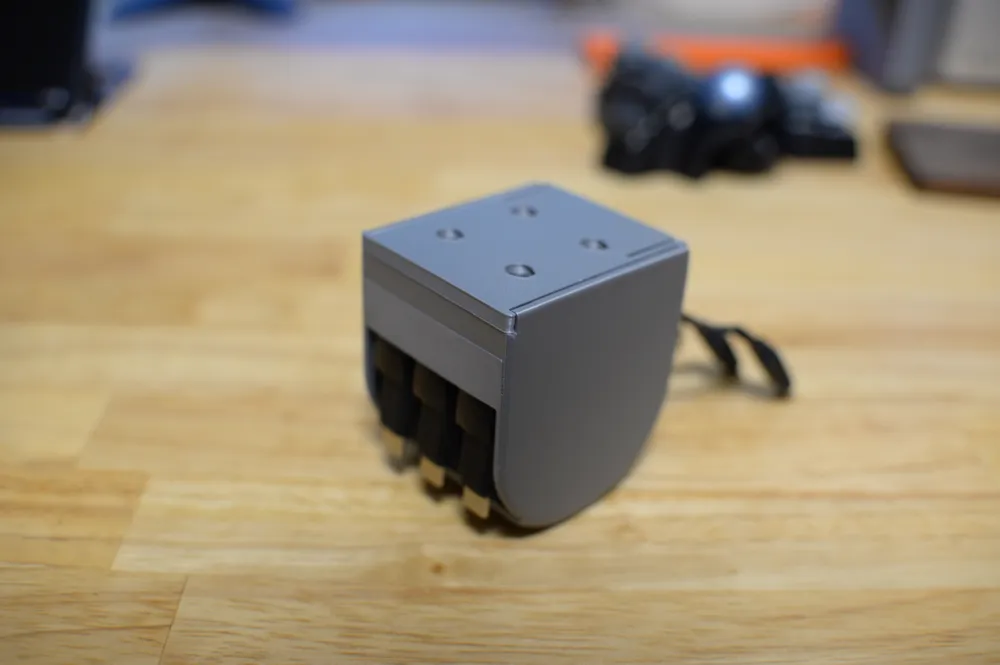 Owltech Katamaki Under-Desk Triple Holder - Free 3D Print Model ...