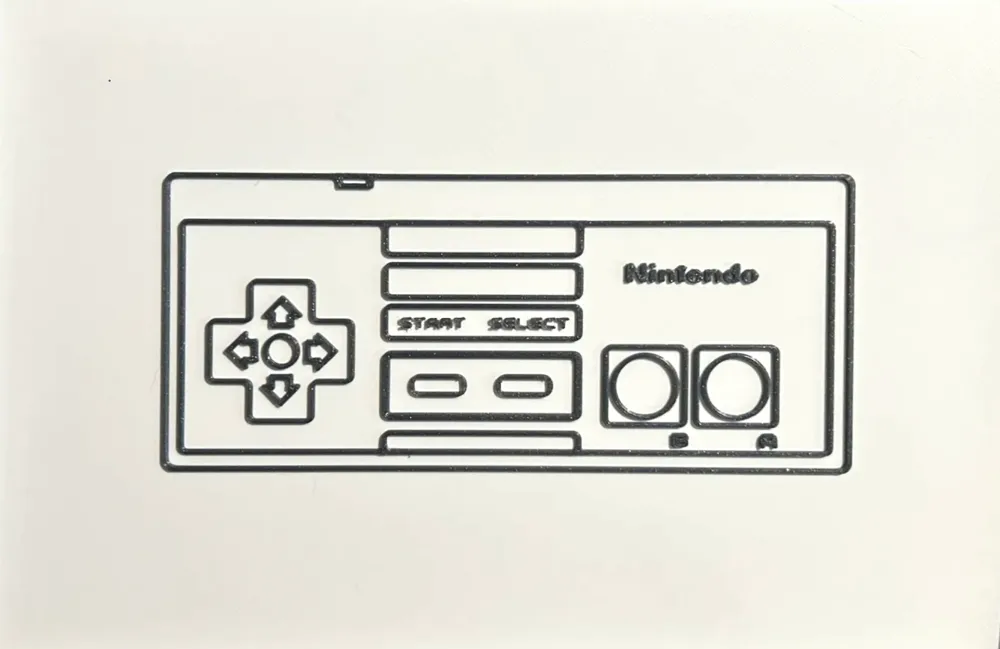 NES Controller Art by Ken Mills - MakerWorld
