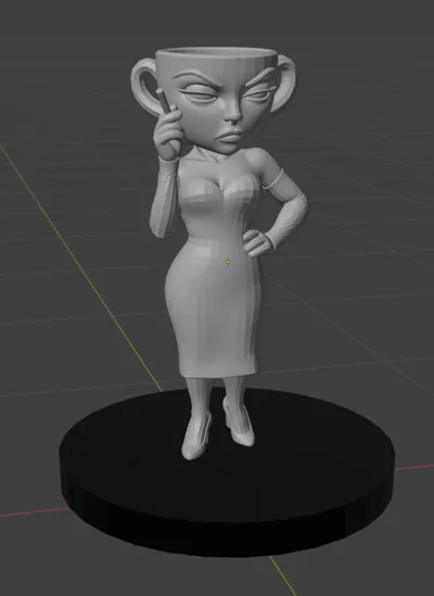 Brainrot Series | Espressona Signora by KingMo5h MakerWorld: Download ...