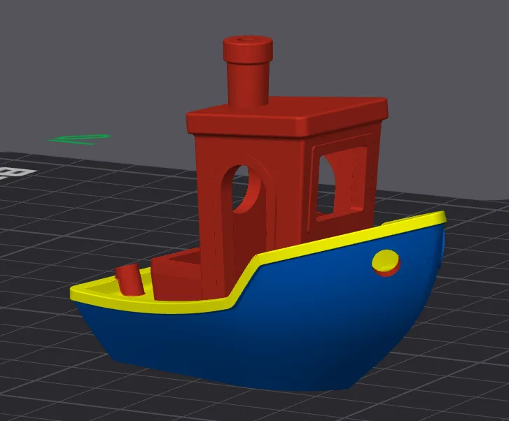 P2S Multi-Color Benchy | Stringing Calibration - Free 3D Print Model ...