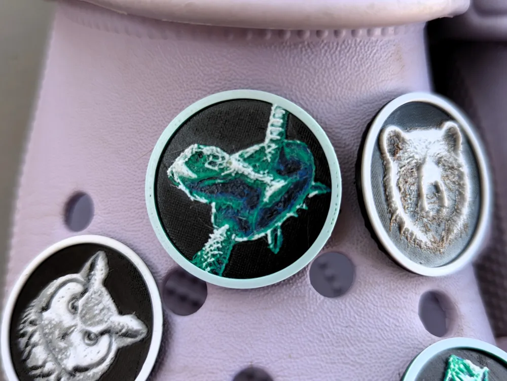 Animal Croc Charms - Filament Painting Style by MinerJ MakerWorld ...
