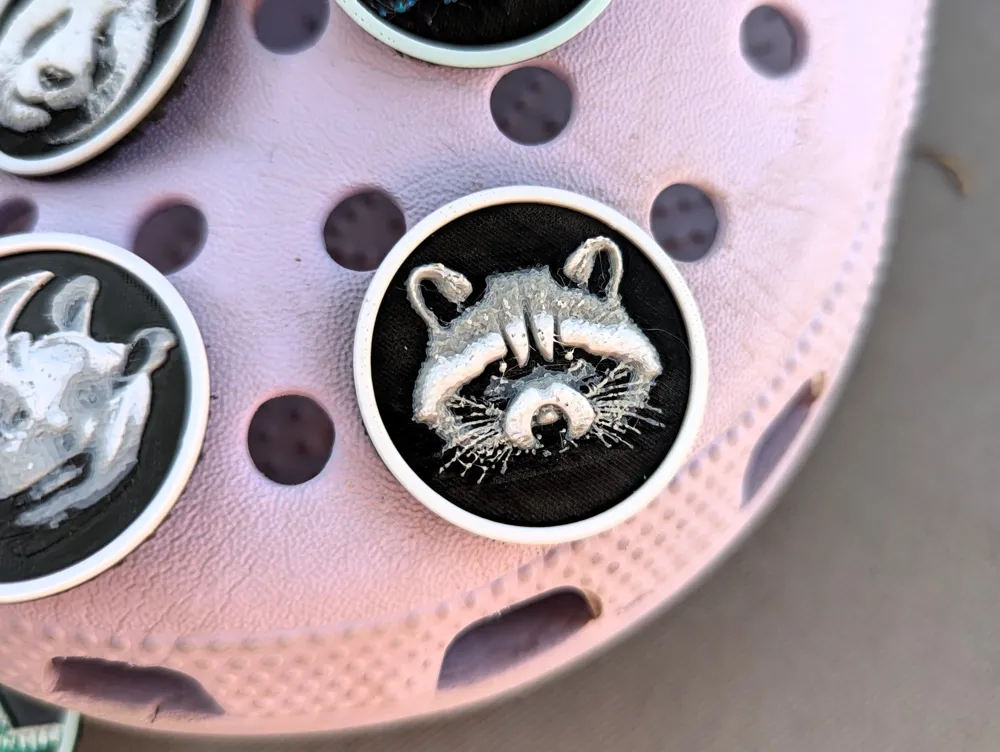 Animal Croc Charms - Filament Painting Style by MinerJ - MakerWorld