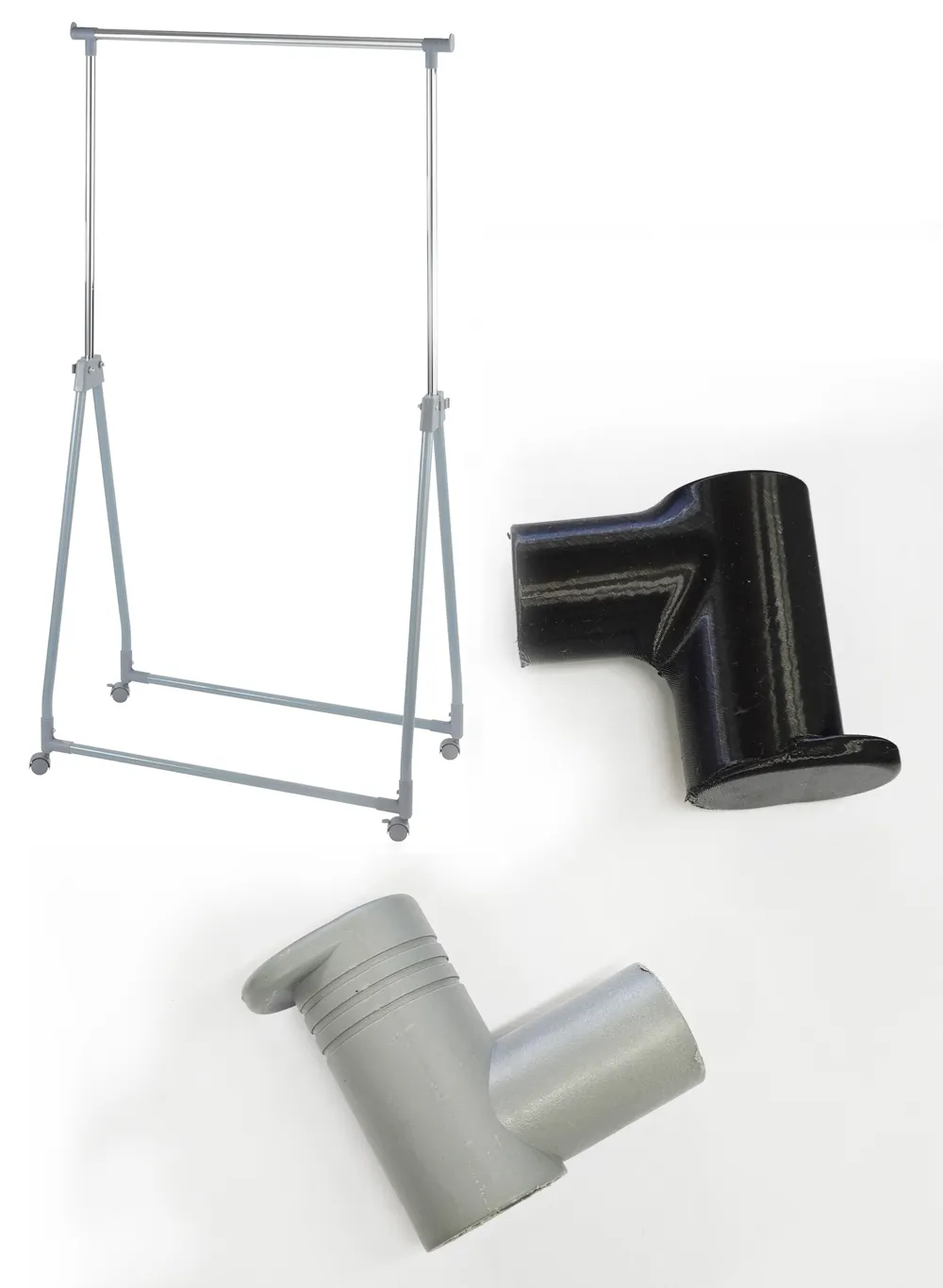 Wenko Clothes Rack Top Bar Connector(Sold at Lidl) - Free 3D Print ...