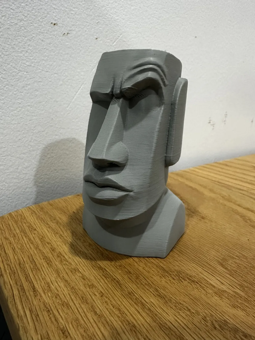 The Raised Eyebrow Moai - Free 3D Print Model - MakerWorld