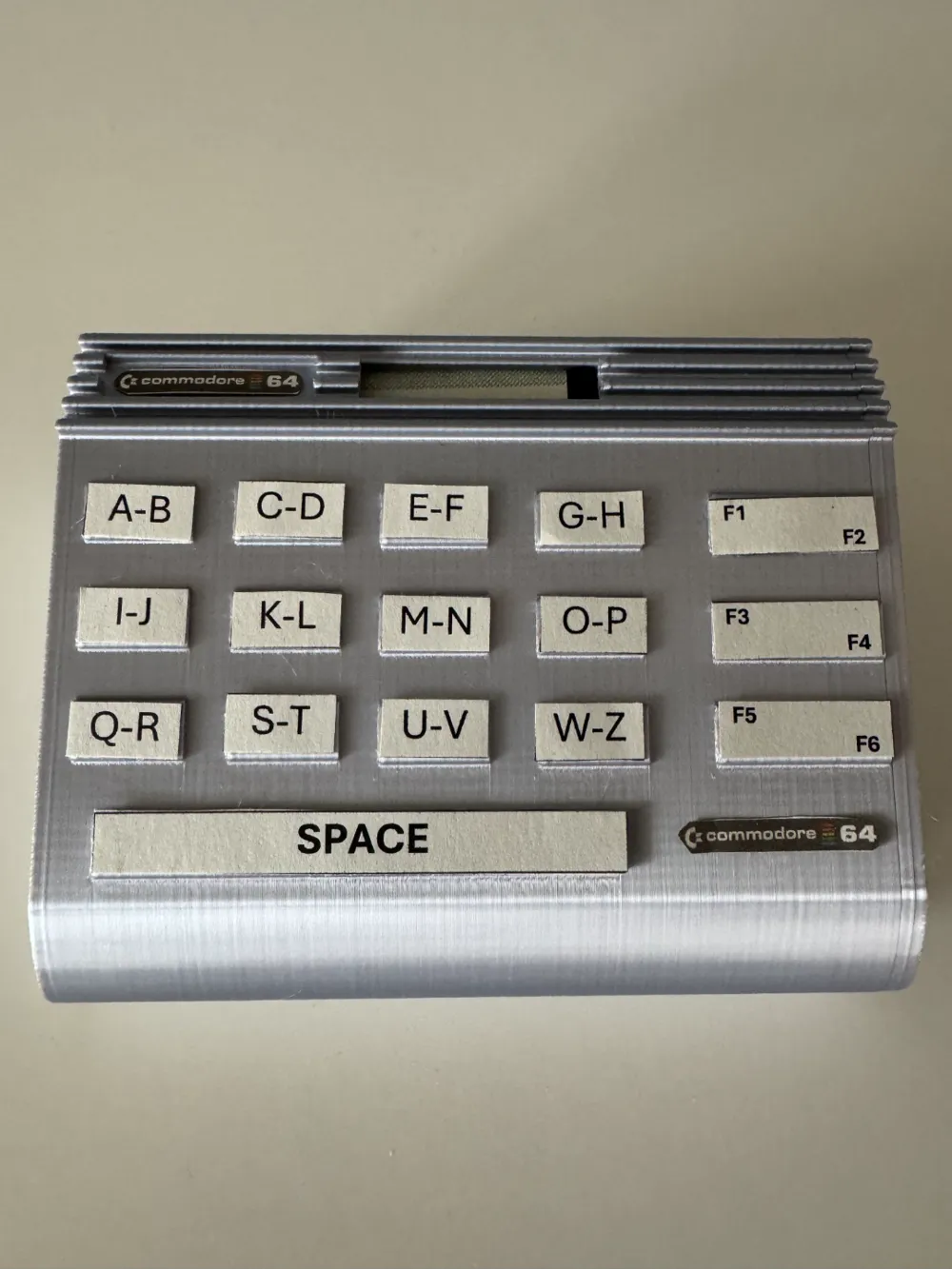 C64 COMMODORE 64 MONEY BOX - PIGGY BANK by dadelandia - MakerWorld