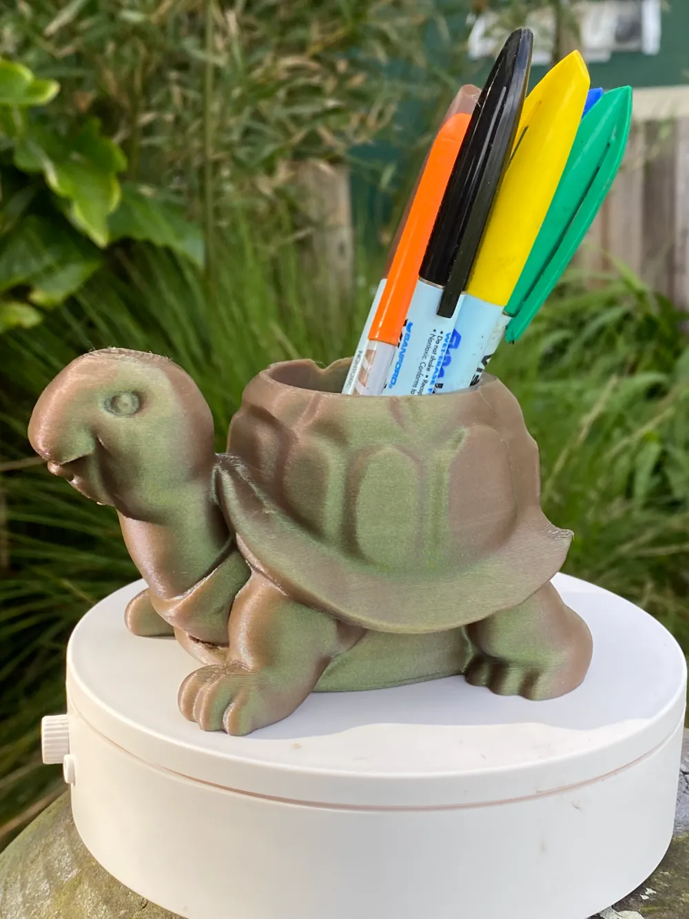 Turtle Pencil holder - Free 3D Print Model - MakerWorld