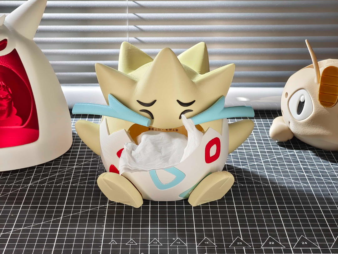 175 Togepi 波克比 pañuelo caja por Ikeda MakerWorld: Descarga Modelos 3D Gratuitos