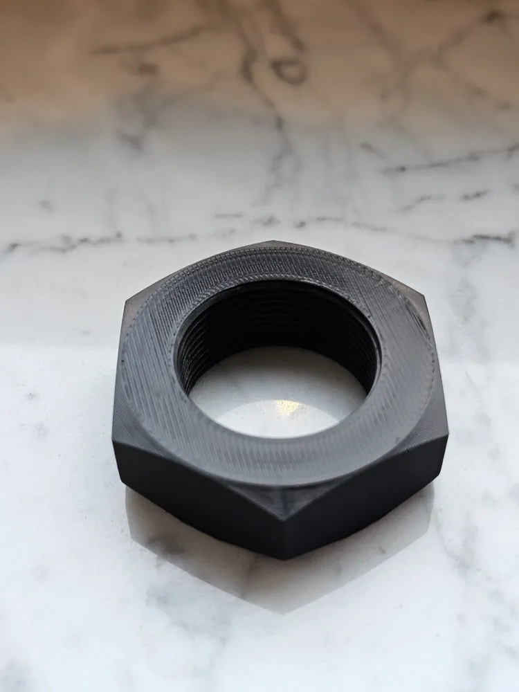 M30x1.5 Threaded Nut - Free 3D Print Model - MakerWorld