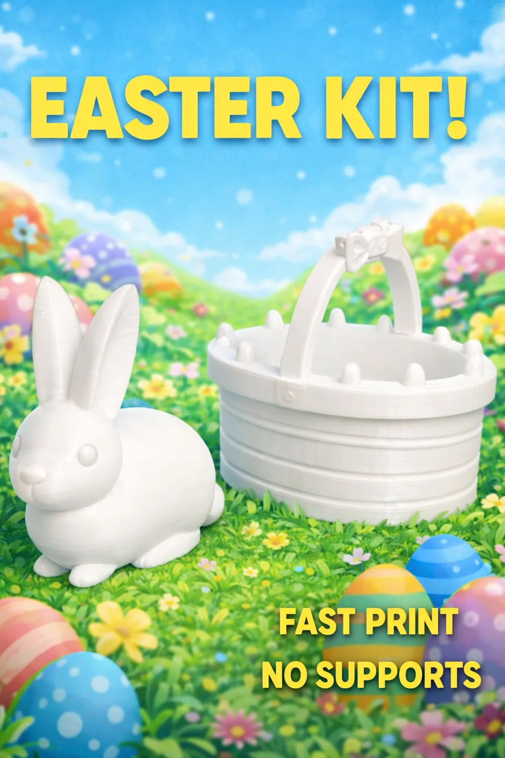 Easter Fidget Toys Fast Print A1 Mini - Free 3D Print Model - MakerWorld