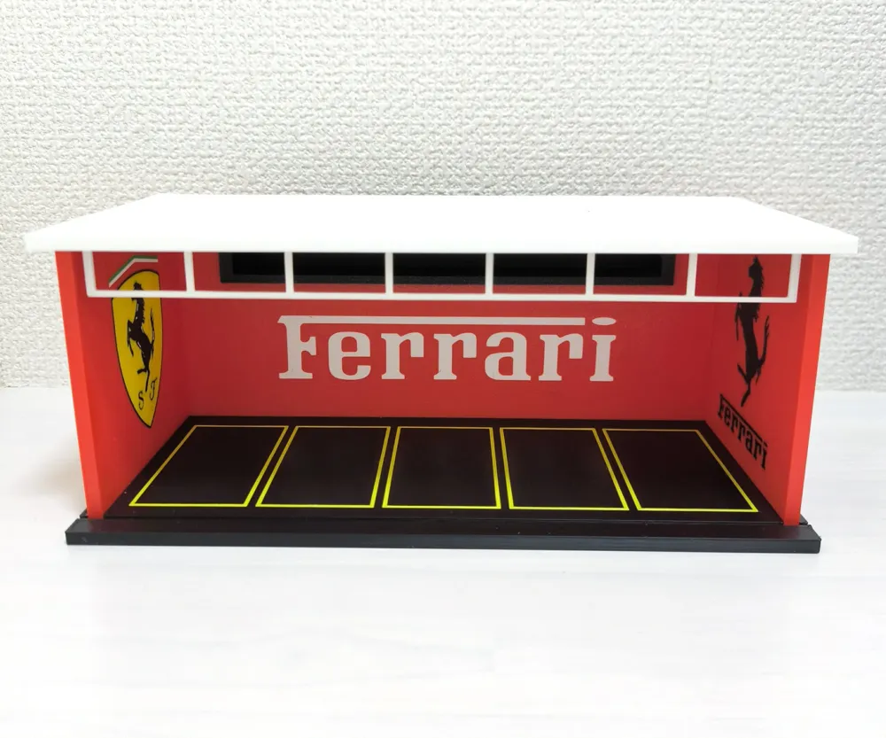 1:64 Scale Ferrari Diorama - Free 3D Print Model - MakerWorld