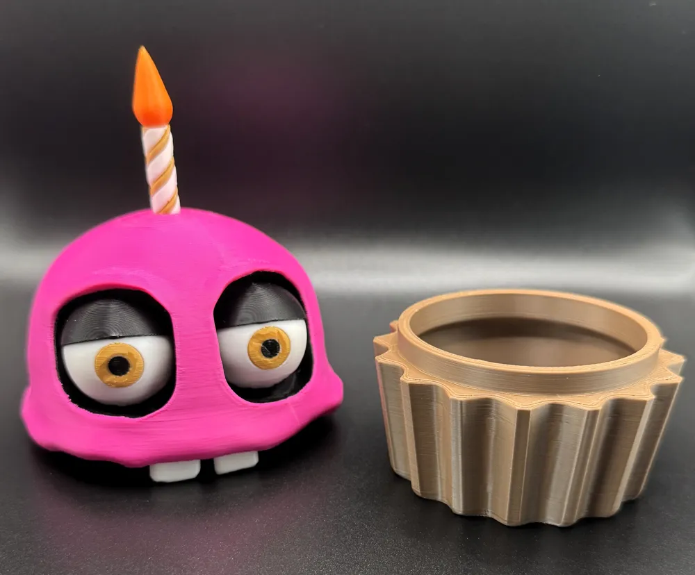 Mr. Cupcake - Carl - FNAF by Hixagon MakerWorld: Download Free 3D Models