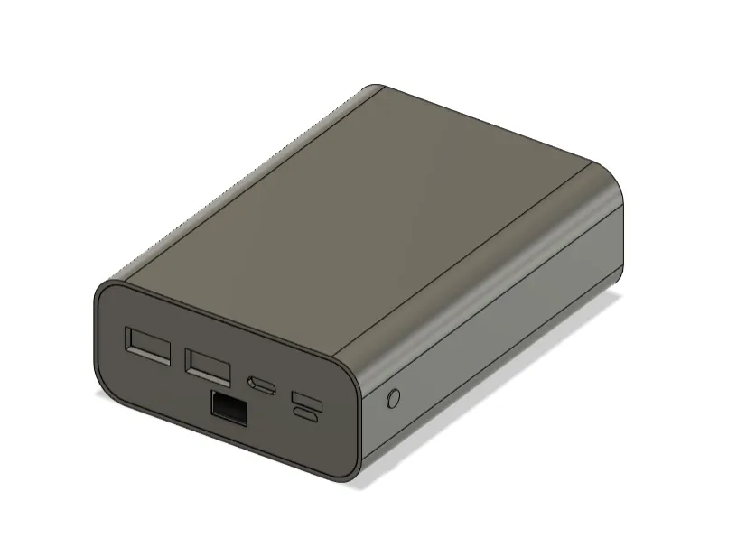 Power Bank Module: 4 x 21700 Li-ion Cells, 22.5W, 1S4P Configuration by ...
