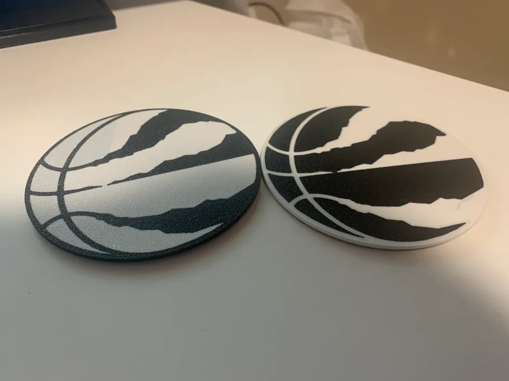 Toronto Raptors Coasters by D3V - MakerWorld