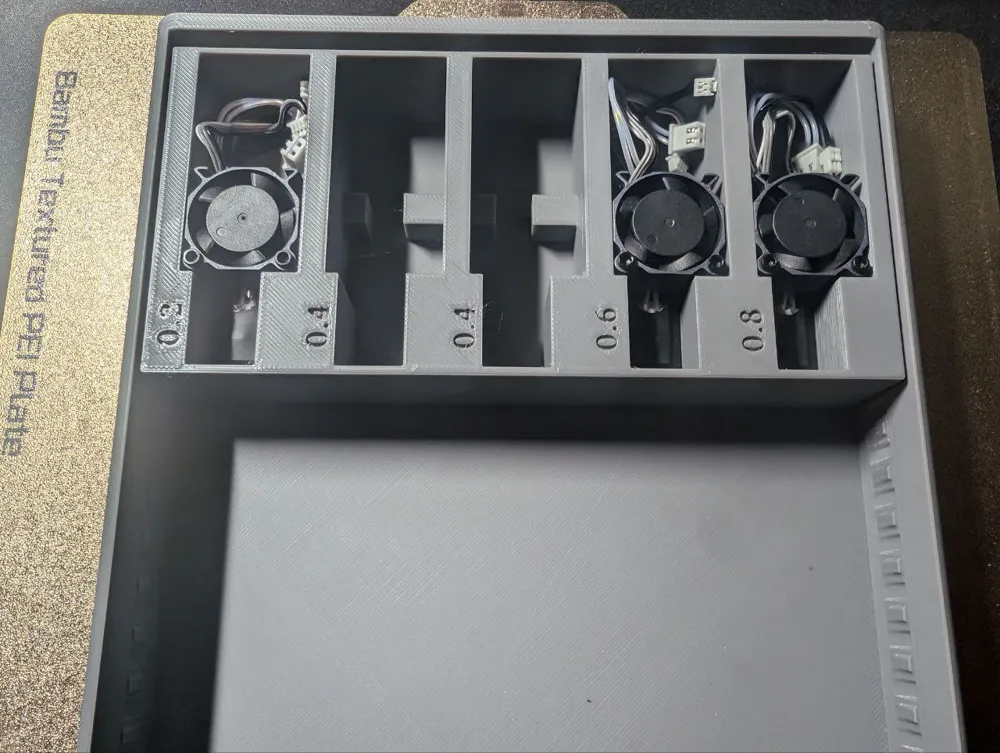 Simple X1C hotend stand For AMS riser v2 drawers Remixed by ka.liepins ...