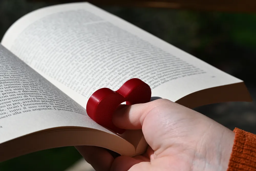 Heart Shaped Book Opener - Cute Page Holder - Free 3D Print Model ...