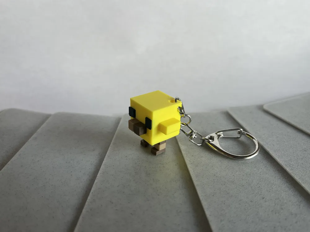 Minecraft Baby Chicken - Free 3D Print Model - MakerWorld