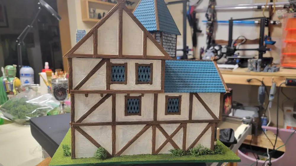 Huge Fantasy Tavern / Inn - DND terrain by everythingDND MakerWorld ...