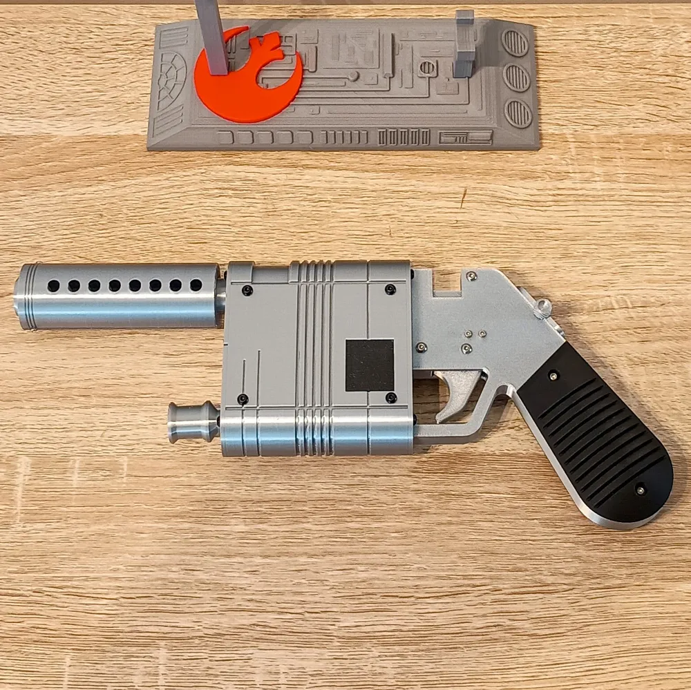 Star Wars Rey’s NN-14 Blaster – Moving Trigger by ASTDrones MakerWorld ...