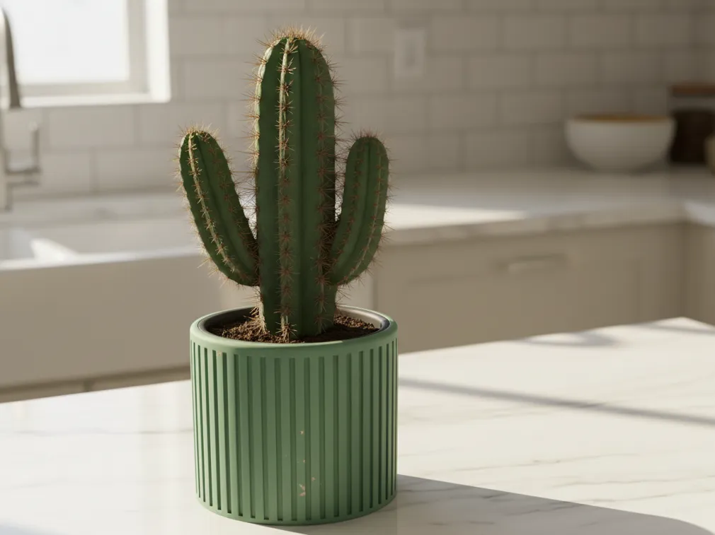 Modern Two Part Plant Pot - Free 3D Print Model - MakerWorld