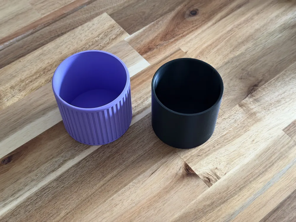 Modern Two Part Plant Pot - Free 3D Print Model - MakerWorld