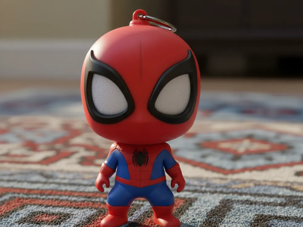 Spider-Man Keychain by Nexora MakerWorld: Download Free 3D Models
