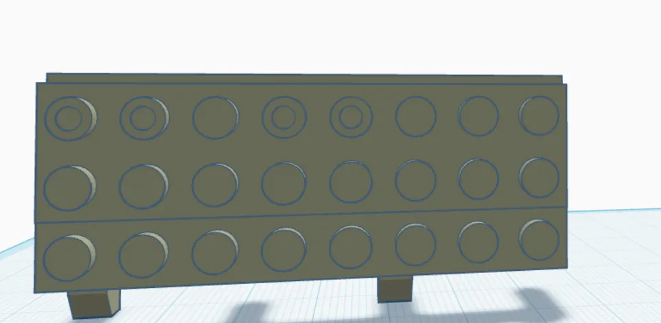 Skadis brick building system wall mount by croigi MakerWorld: Download ...