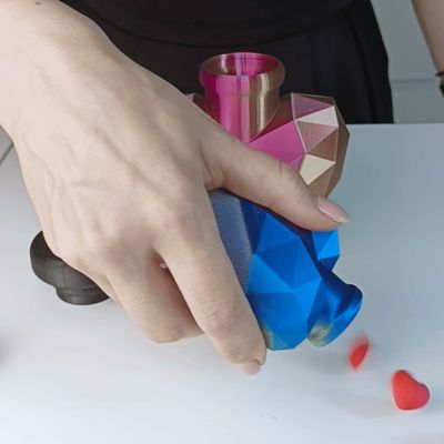 Love Potion Low Poly + Heart Lid, No Support by Valeria Momo & Mattia ...