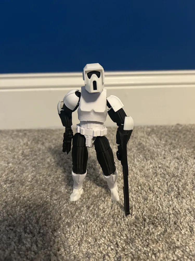 Dummy 13 Scout Trooper - Free 3D Print Model - MakerWorld