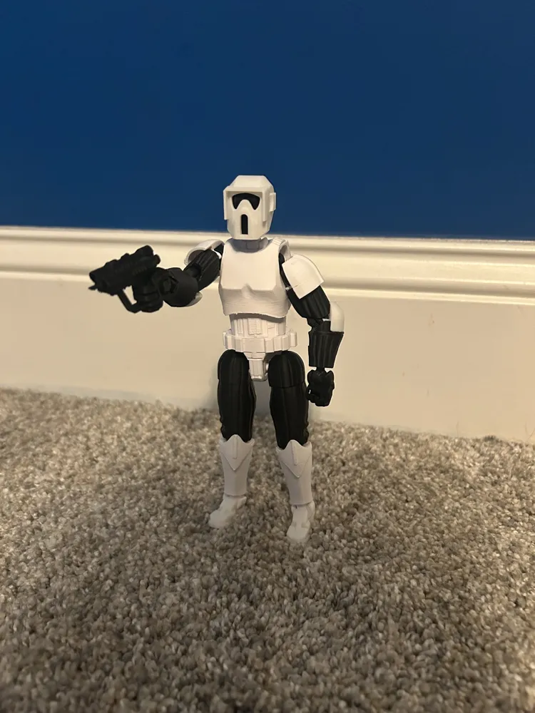 Dummy 13 Scout Trooper - Free 3D Print Model - MakerWorld