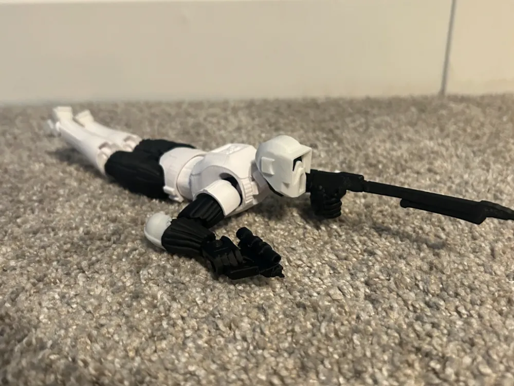 Dummy 13 Scout Trooper - Free 3D Print Model - MakerWorld