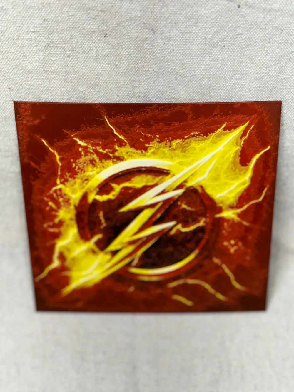 Flash Emblem Hueforge Desk/Wall Decor by Spacewizard - MakerWorld