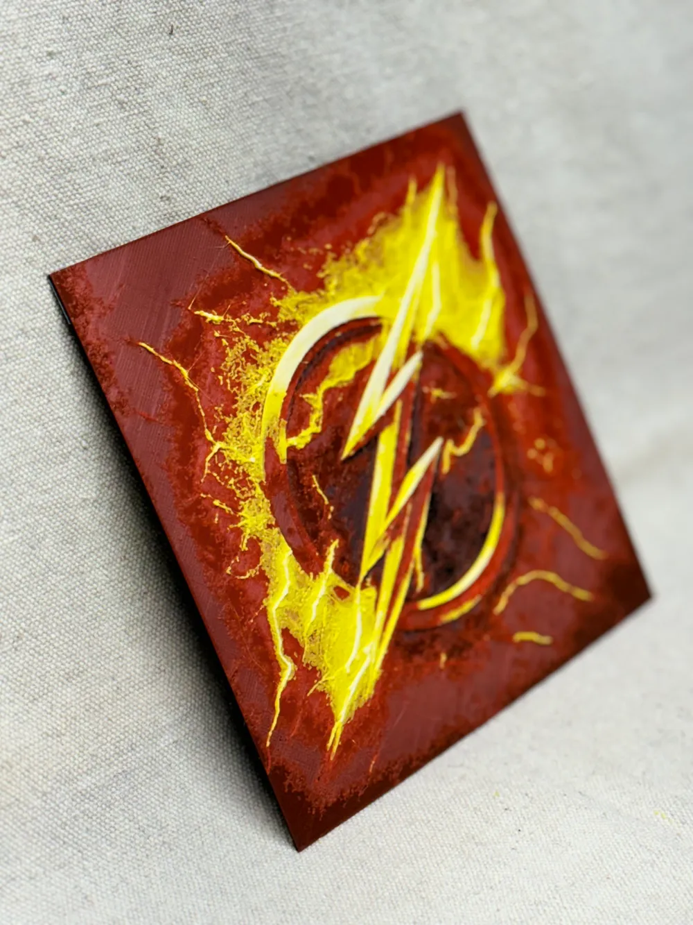 Flash Emblem Hueforge Desk/Wall Decor by Spacewizard - MakerWorld