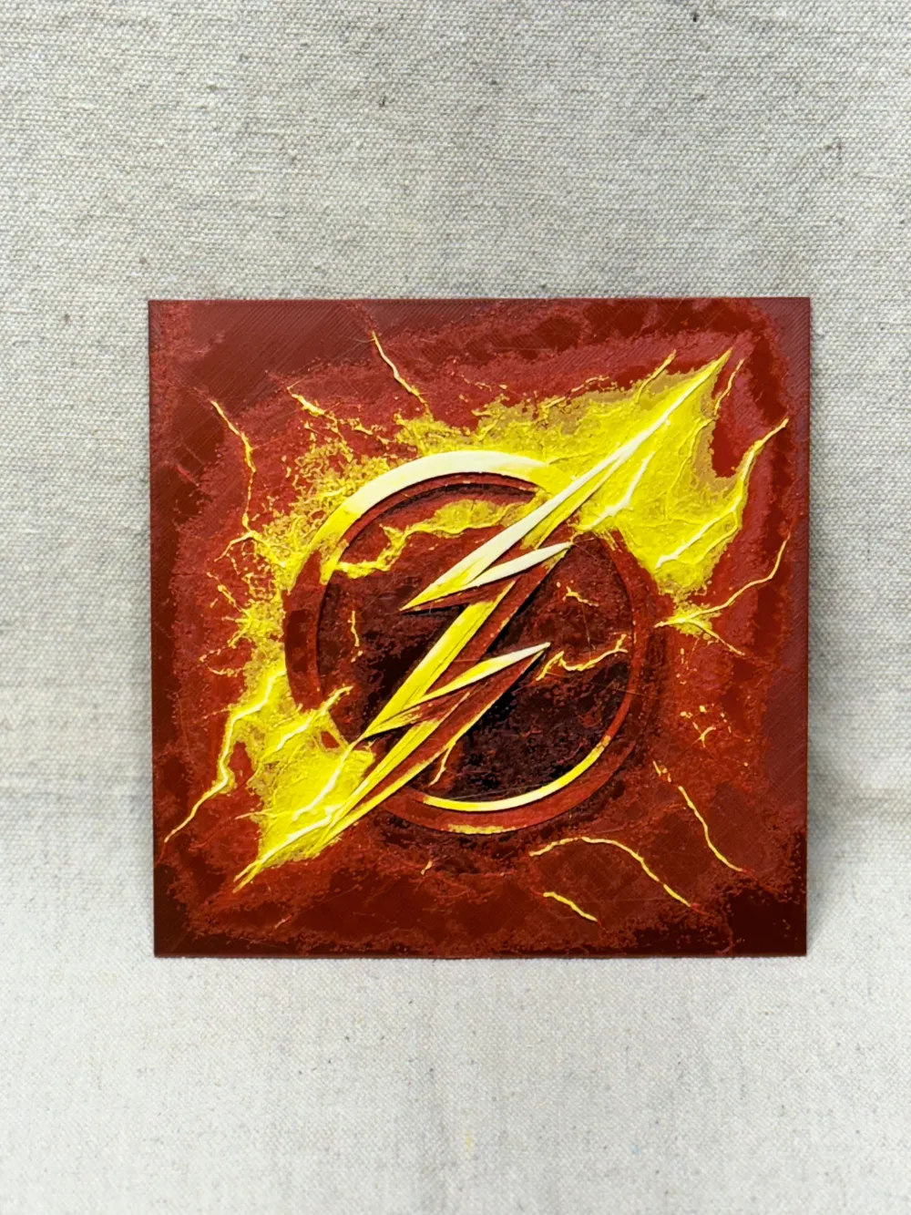 Flash Emblem Hueforge Desk/Wall Decor by Spacewizard - MakerWorld