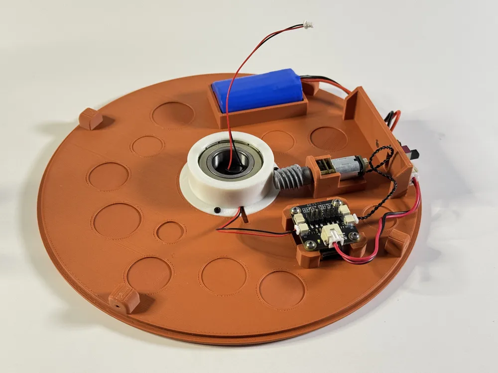 Cyber Zen Motorized Sand Art Garden - Free 3D Print Model - MakerWorld
