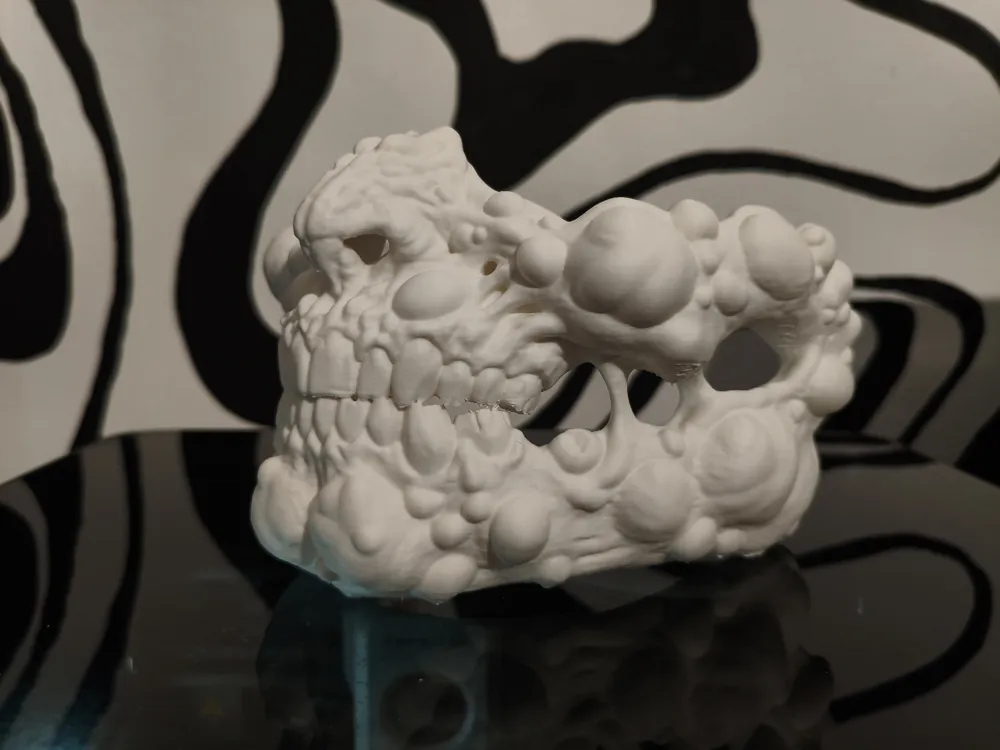 Blight Skull Mask - Free 3D Print Model - MakerWorld