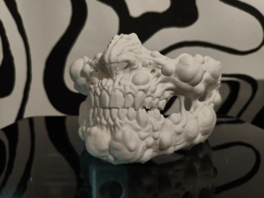 Blight Skull Mask - Free 3D Print Model - MakerWorld