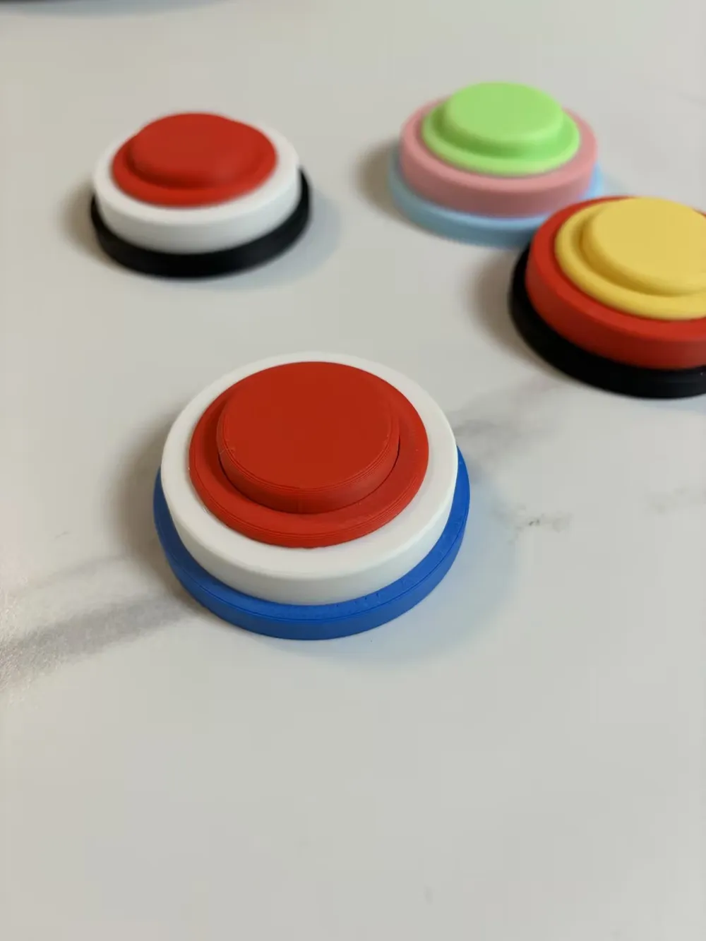 Decompression toy console buttons for arcade games by 红领巾 MakerWorld ...