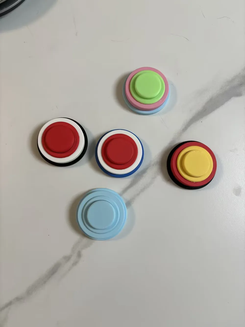 Decompression toy console buttons for arcade games by 红领巾 MakerWorld ...
