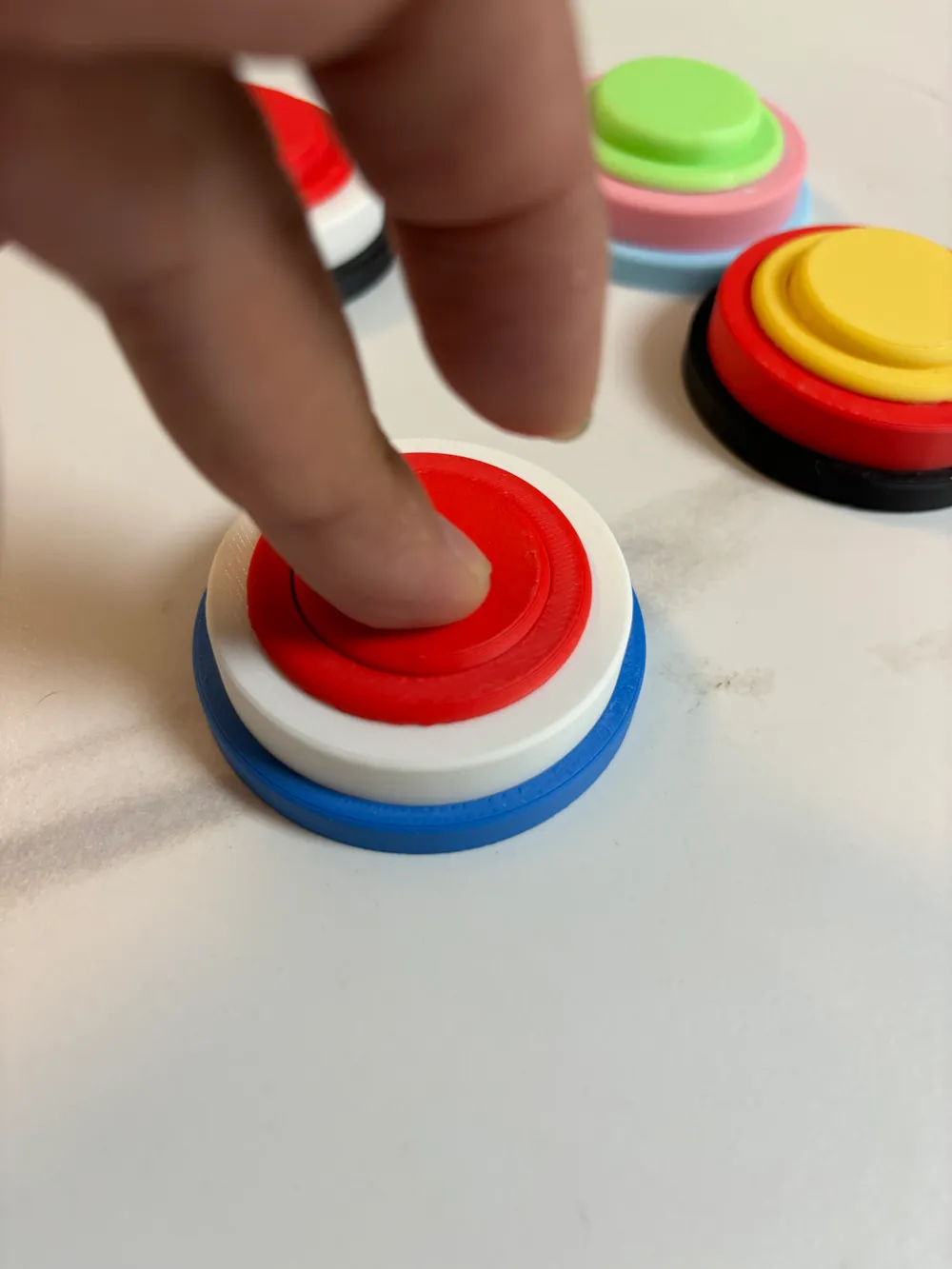 Decompression toy console buttons for arcade games by 红领巾 MakerWorld ...