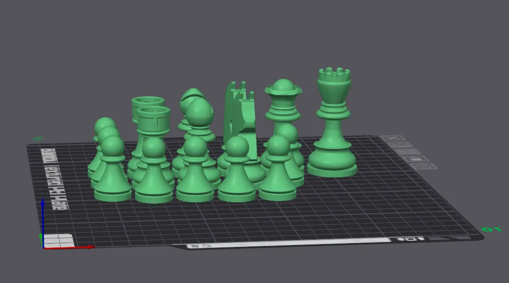 Basic Chess set by Colorado Science - MakerWorld