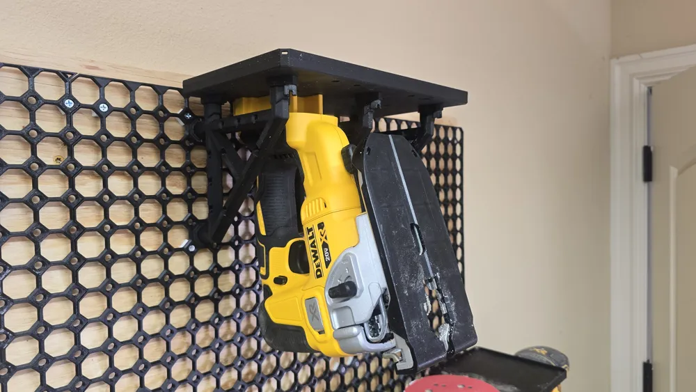 Multiboard Dewalt Dual Tool Holder Shelf - Free 3D Print Model - MakerWorld