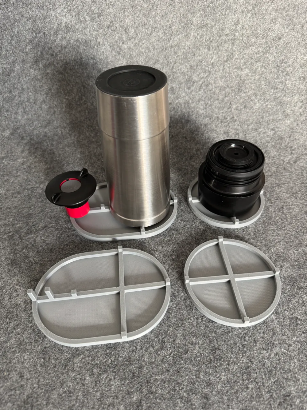 Minimalist Fixed Drip Holder 1+ Enhanced (Dish) by derdeichmann ...