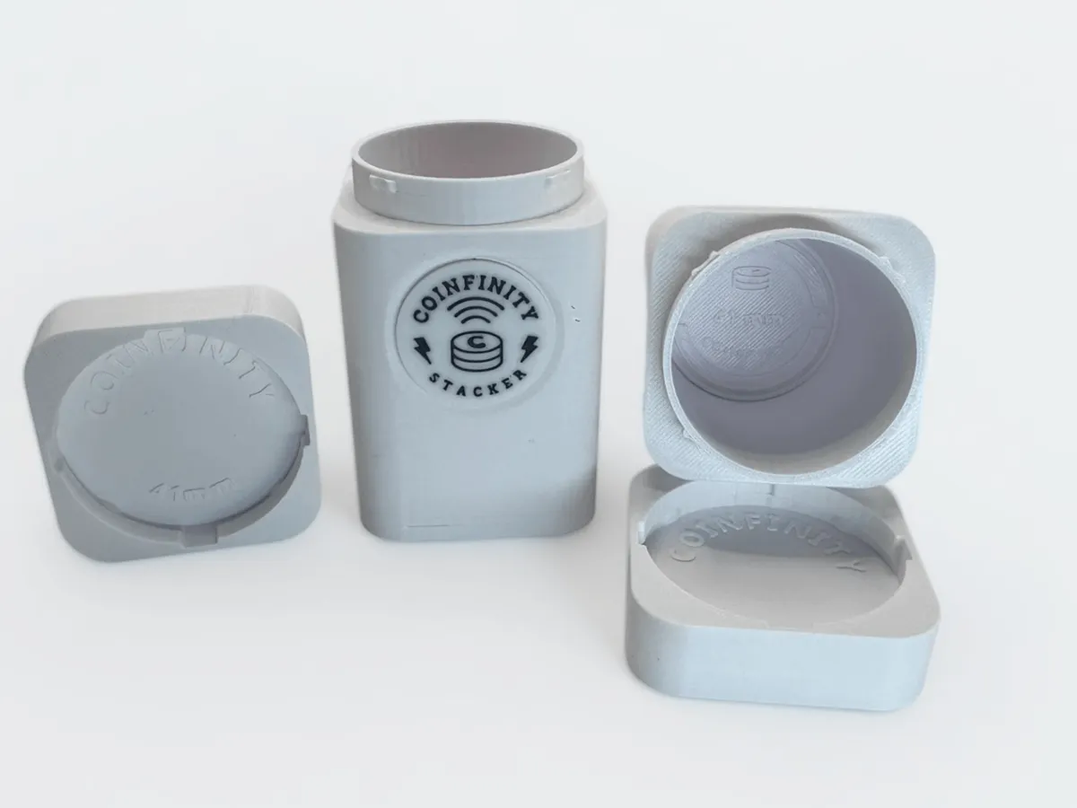 Coinfinity 41.0mm Coin Stacker Tube - Free 3D Print Model - MakerWorld