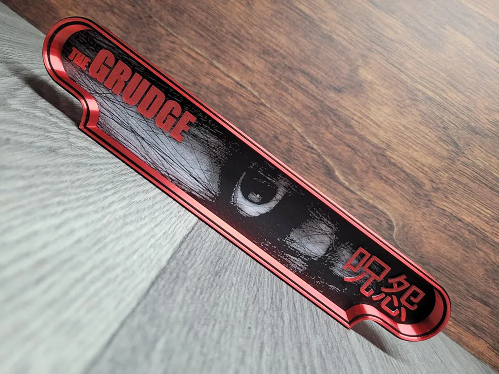 The Grudge movie sign logo 呪怨 by rajmaks MakerWorld: Download Free 3D ...