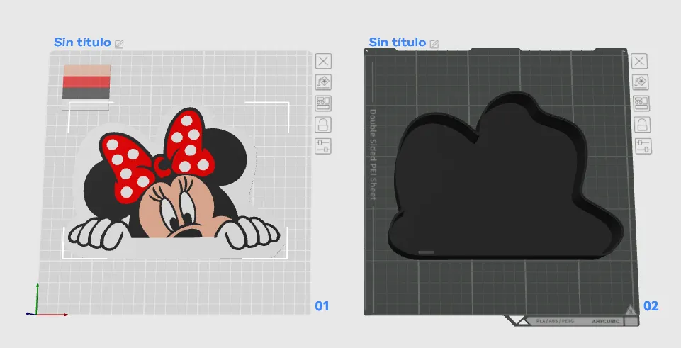 Lampra led Minnie by FMV - MakerWorld