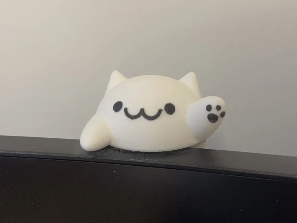 Bongo Cat - Monitor Buddy by BFr34k MakerWorld: Download Free 3D Models