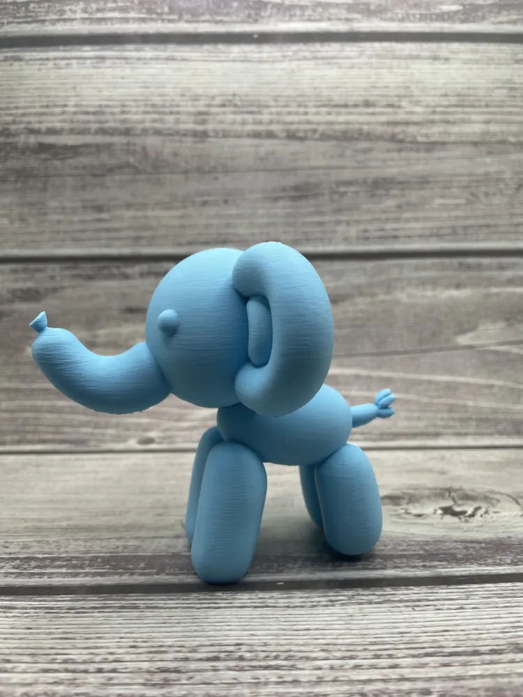 Balloon Elephant - Free 3D Print Model - MakerWorld