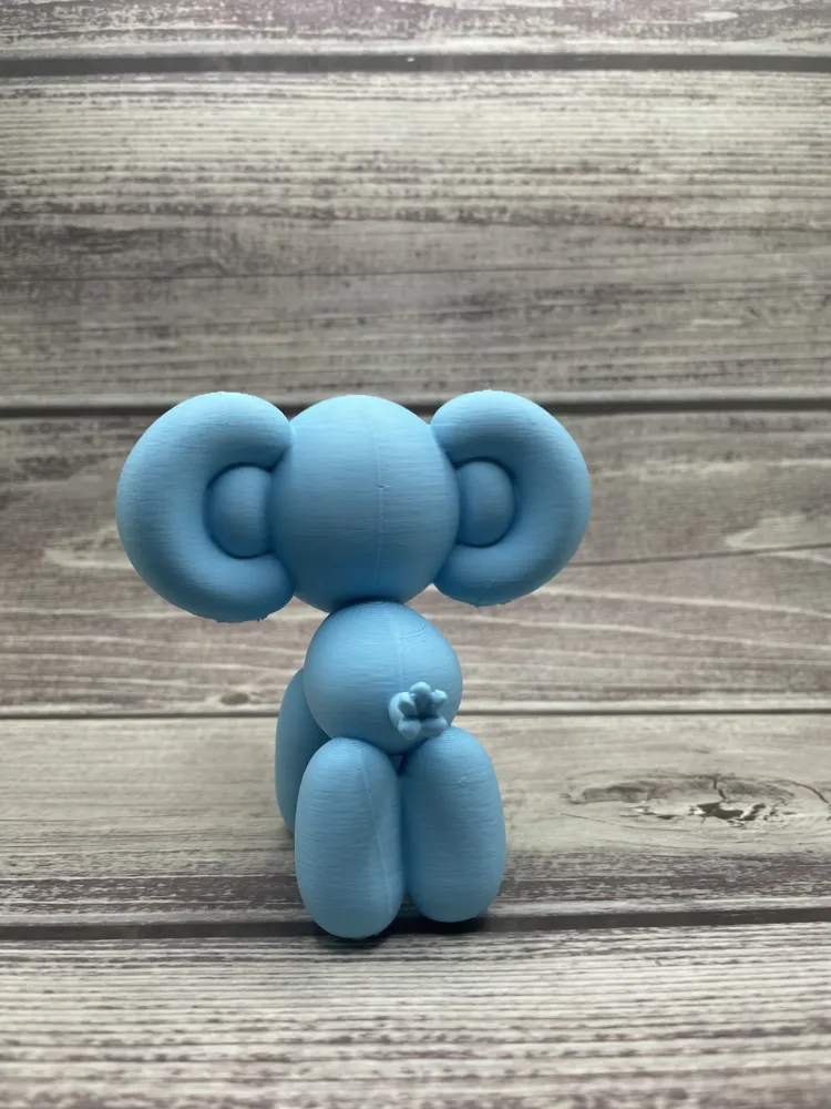 Balloon Elephant - Free 3D Print Model - MakerWorld