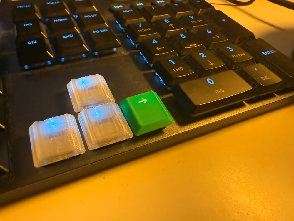 Logitech GL Keycaps With AMS Symbols Remixed by Torshken MakerWorld ...