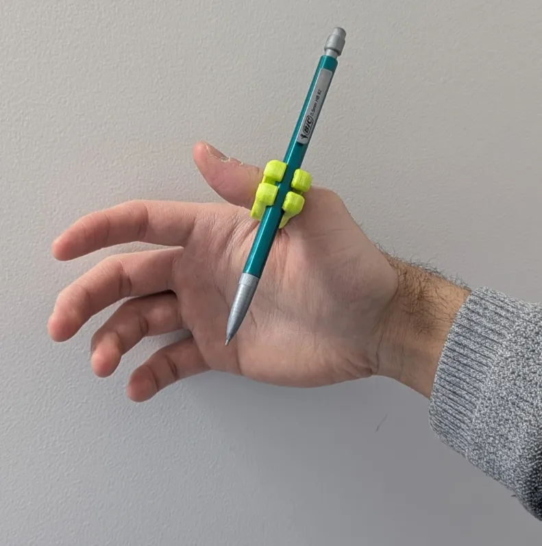 Elefont ring - Adaptive Writing Device by Tryspire - MakerWorld